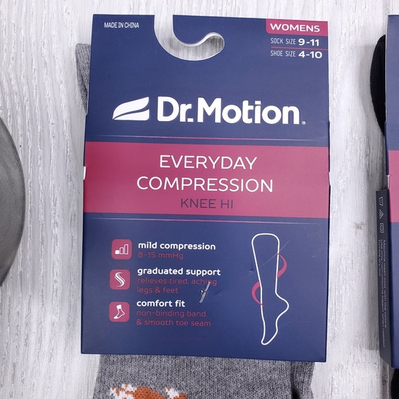 Dr. Motion | Accessories | Dr Motion Womens Mild Compression Knee High ...